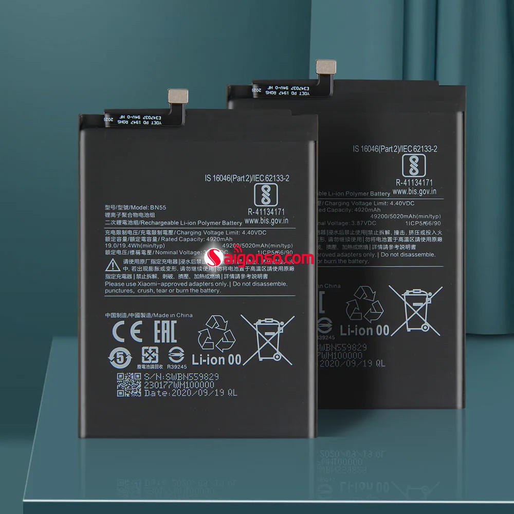 Thay pin Xiaomi Redmi Note 9s Chính Hãng , Giá rẻ tại TP.HCM