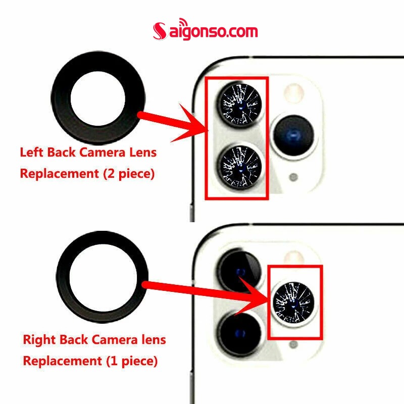 Giá Thay mặt kính camera iPhone 13 Pro Max Chính hãng Apple