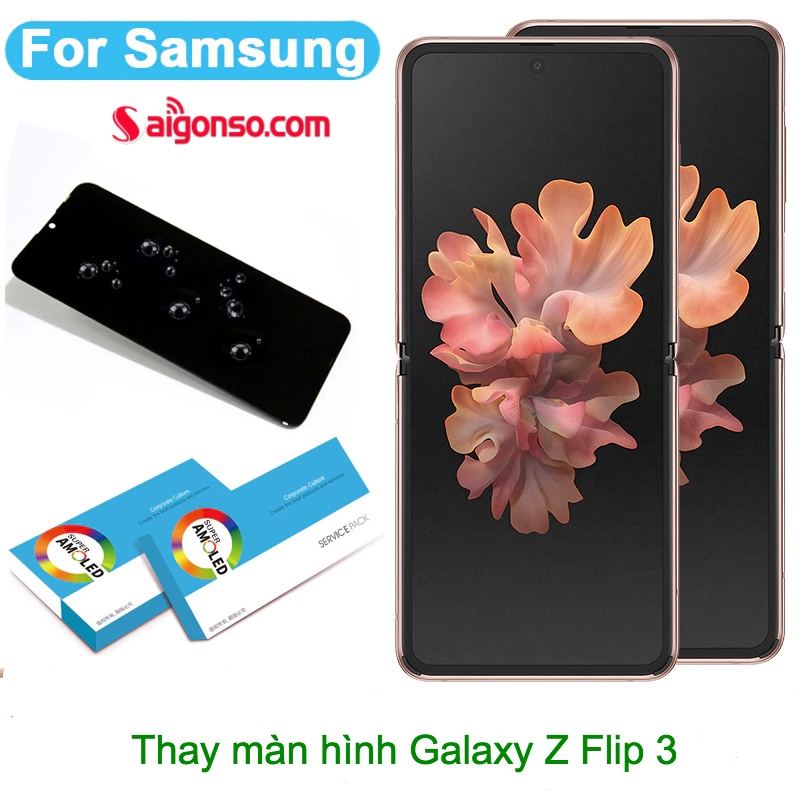 Giá Thay màn hình Samsung Galaxy Z Flip3 5G chính hãng tại TP.HCM